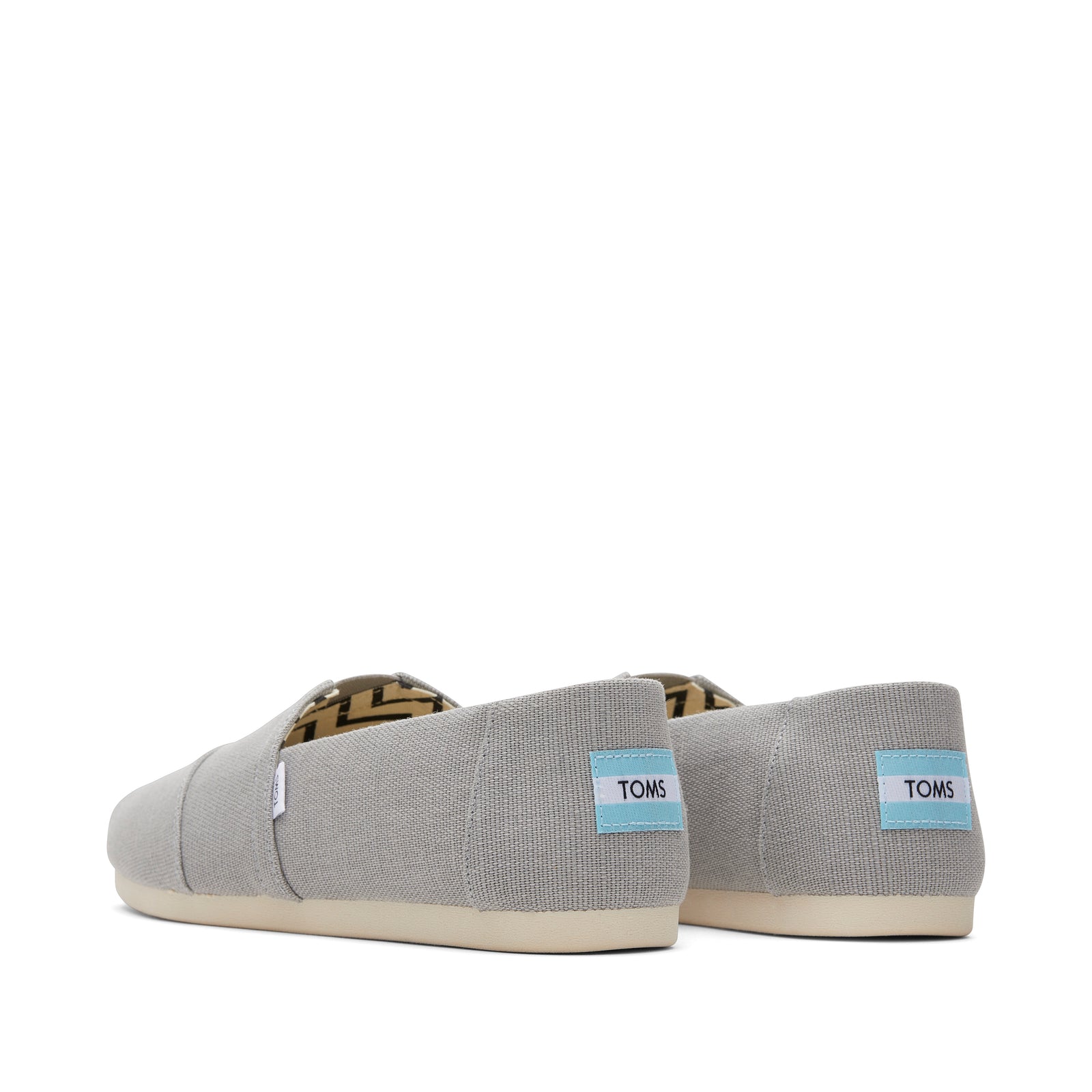 Mens Alpargata Grey Heritage Canvas Espadrille – TOMS.com