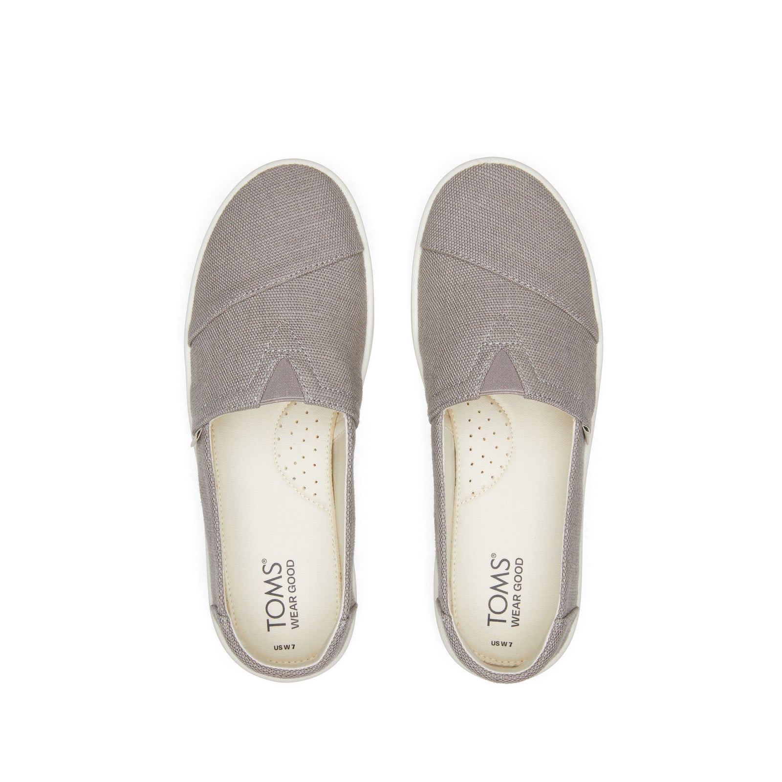 Womens Verona Grey Slip On Sneaker – TOMS.com