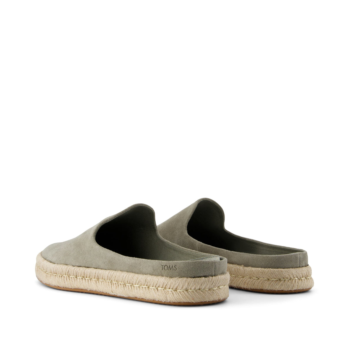 Santiago Mule Vetiver Grey Suede – TOMS.com