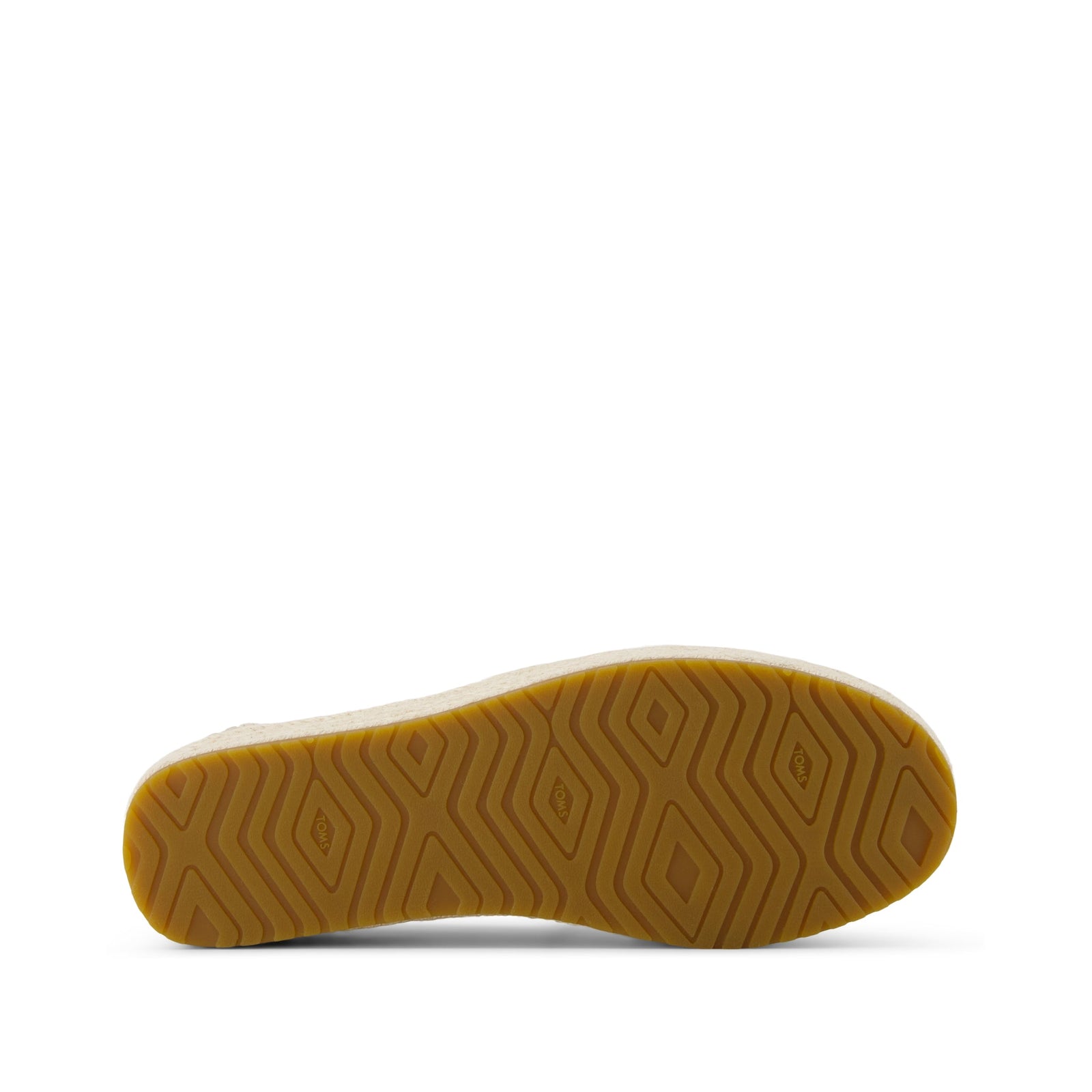 Valencia Platform Espadrille Champagne Metallic Basket Weave – TOMS.com