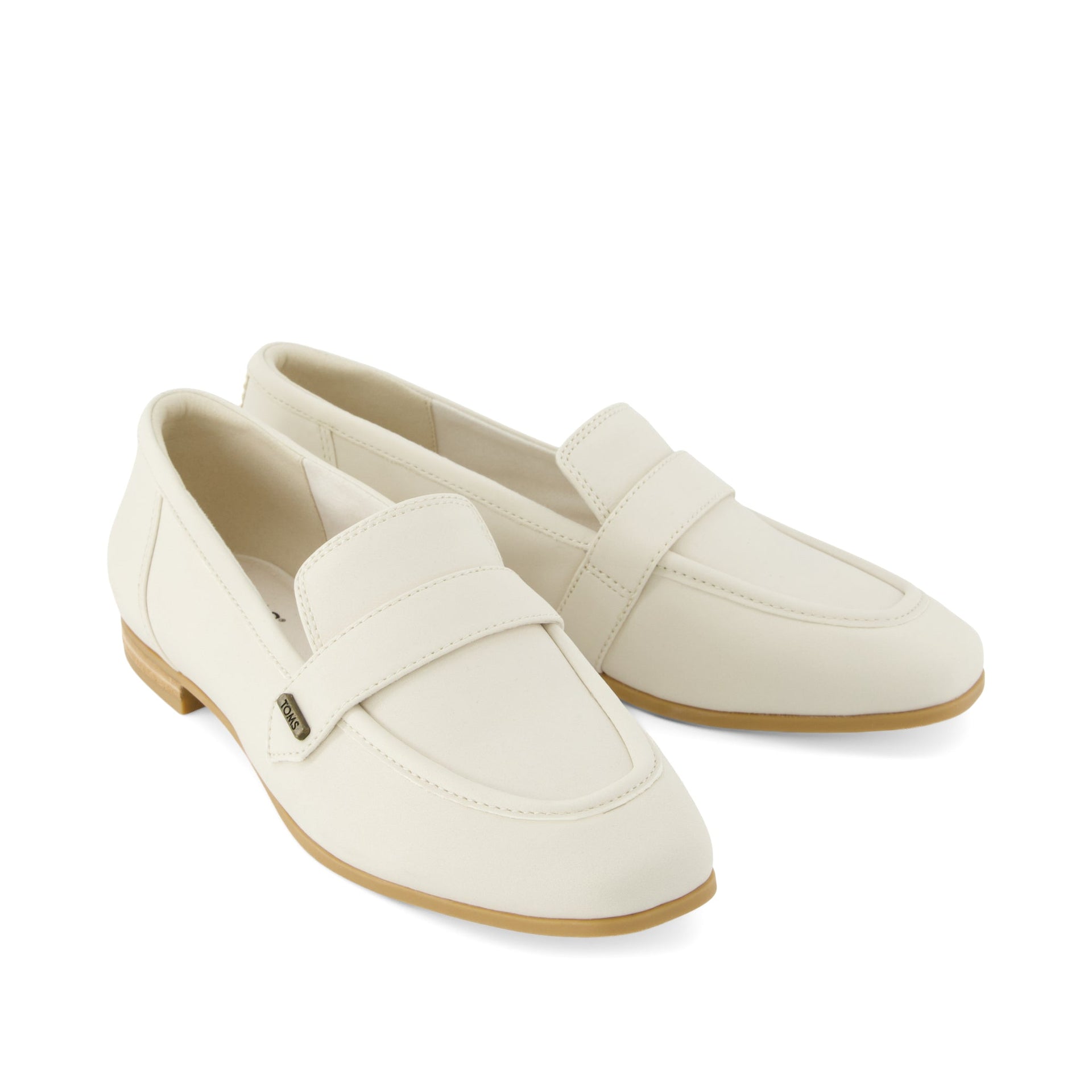 Lynette Light Sand Leather Loafer – TOMS.com