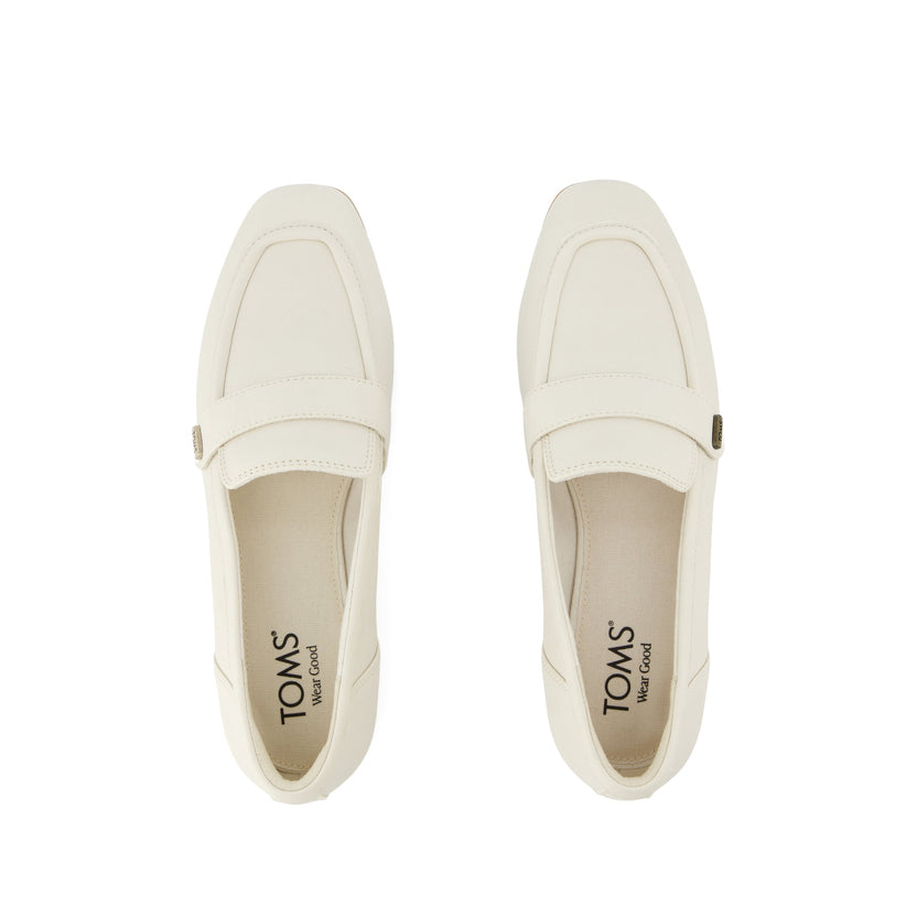 Lynette Light Sand Leather Loafer – TOMS.com