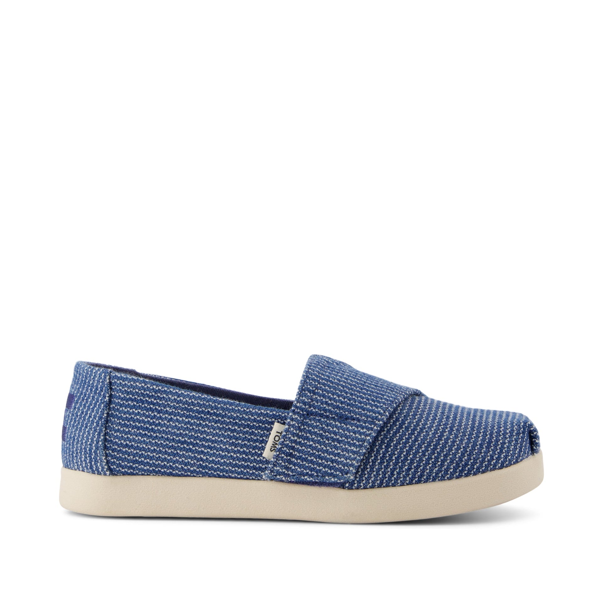Alpargata Classic Kids Shoe Dark Sky Subtle Stripes – TOMS.com