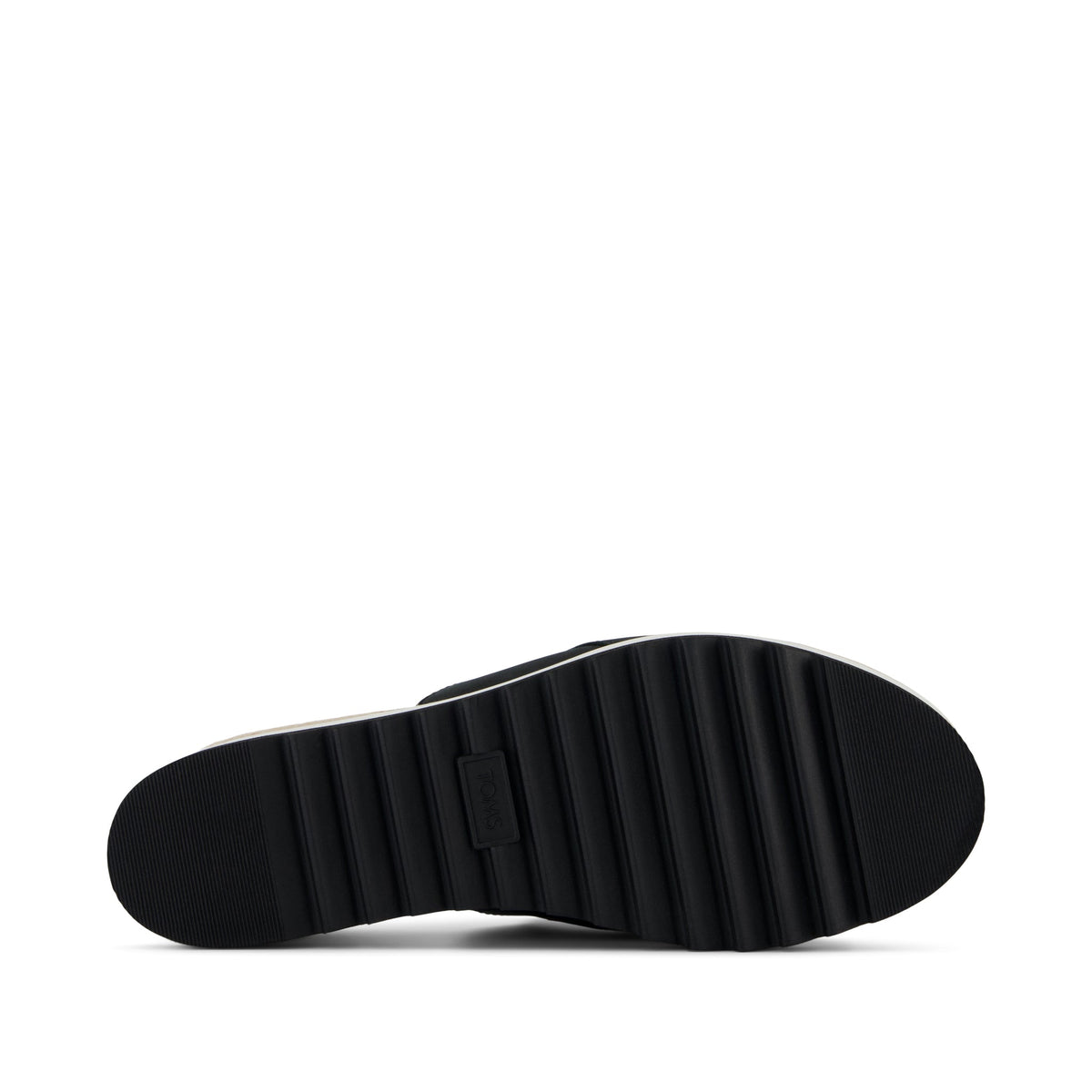 Diana Mule Wedge Sandal Black Leather – TOMS.com