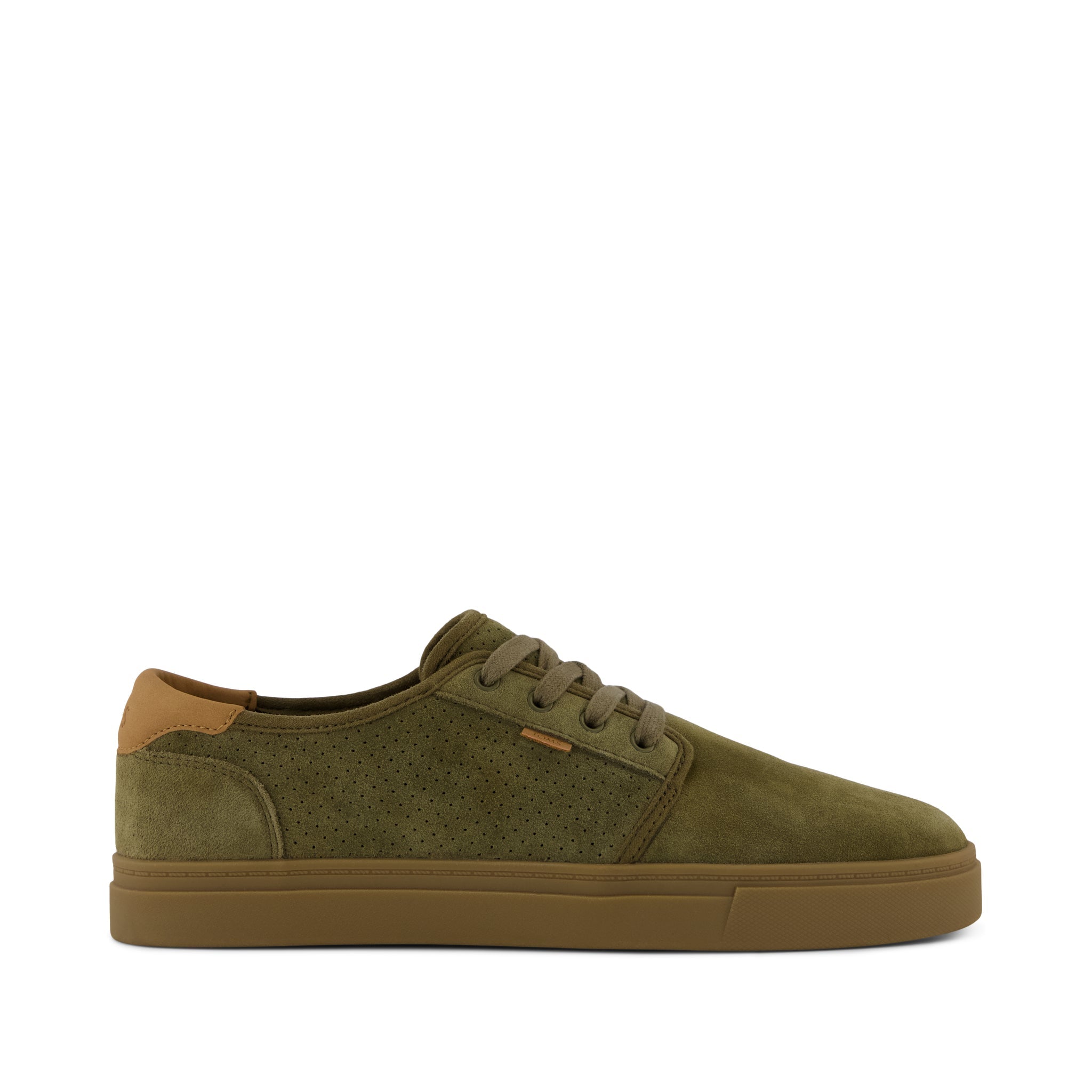Mens Carlo 2.0 Lace-Up Sneaker Military Olive Perforated Suede – TOMS.com