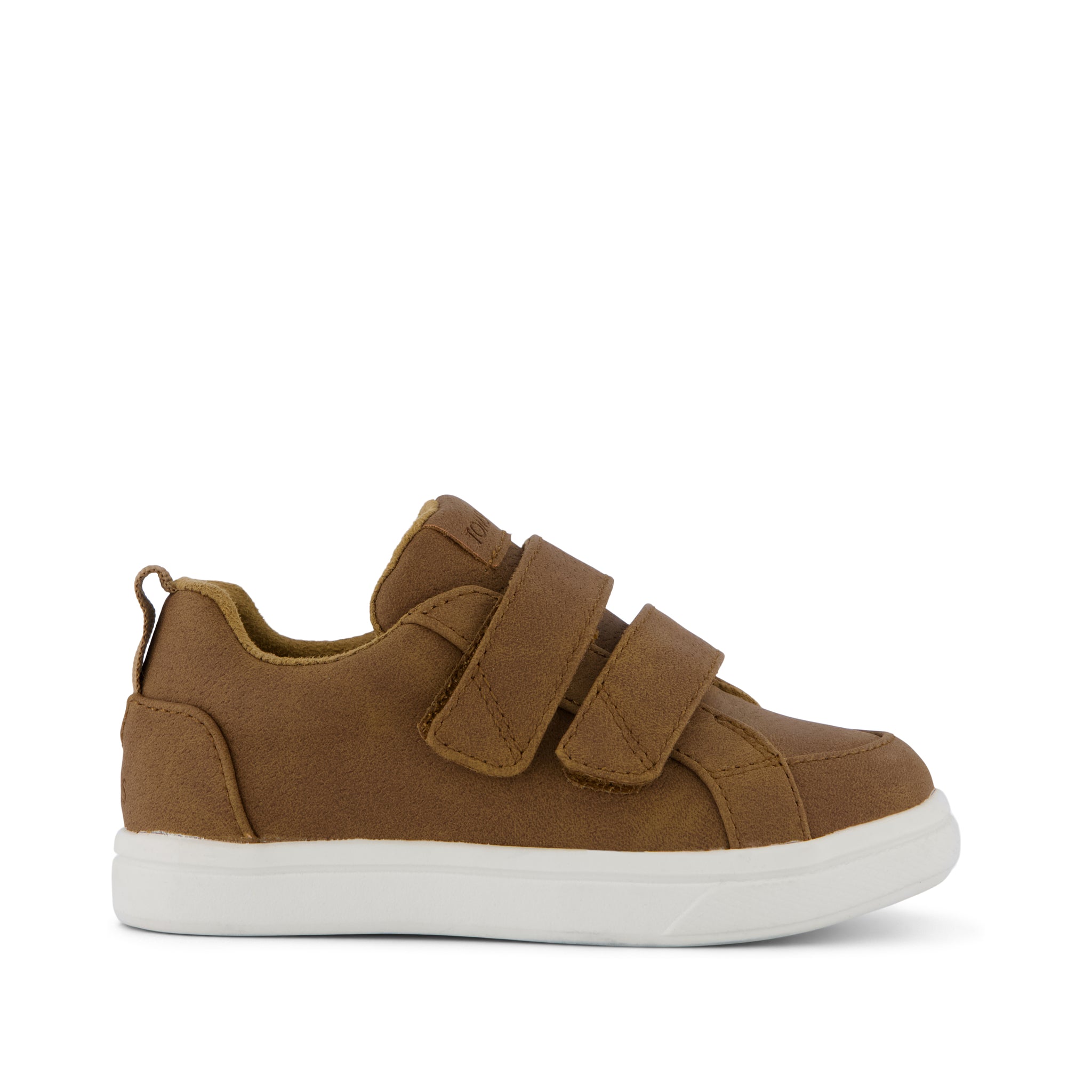Toddler Shoe Cruz Double Strap Toddler Sneaker Toffee Microsuede – TOMS.com