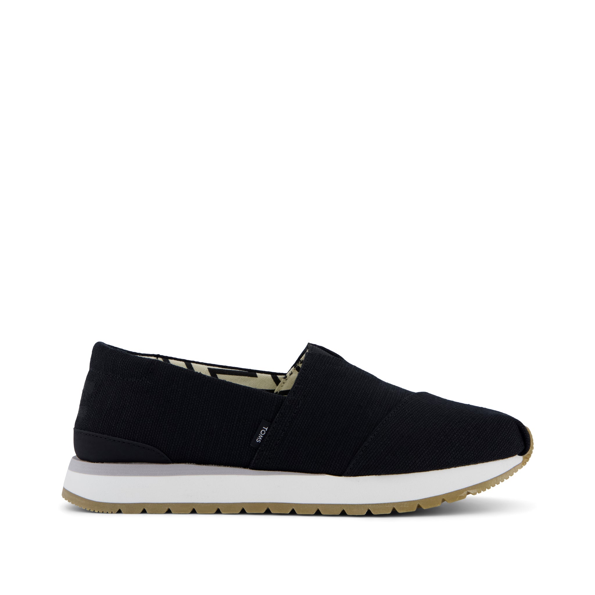 Womens Resident Plus Black Heritage Canvas – TOMS.com