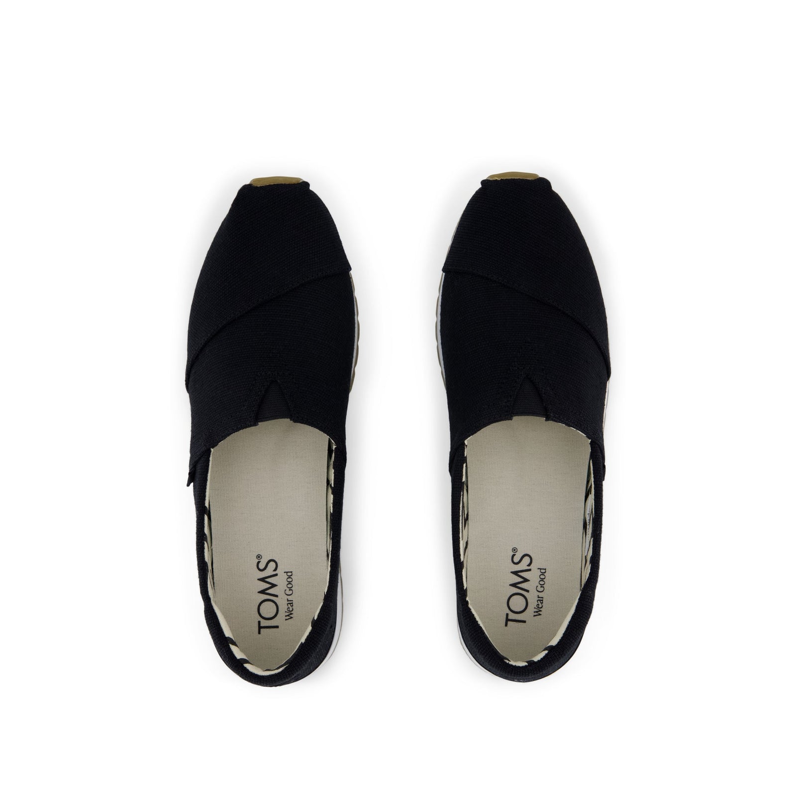 Womens Resident Plus Black Heritage Canvas – TOMS.com