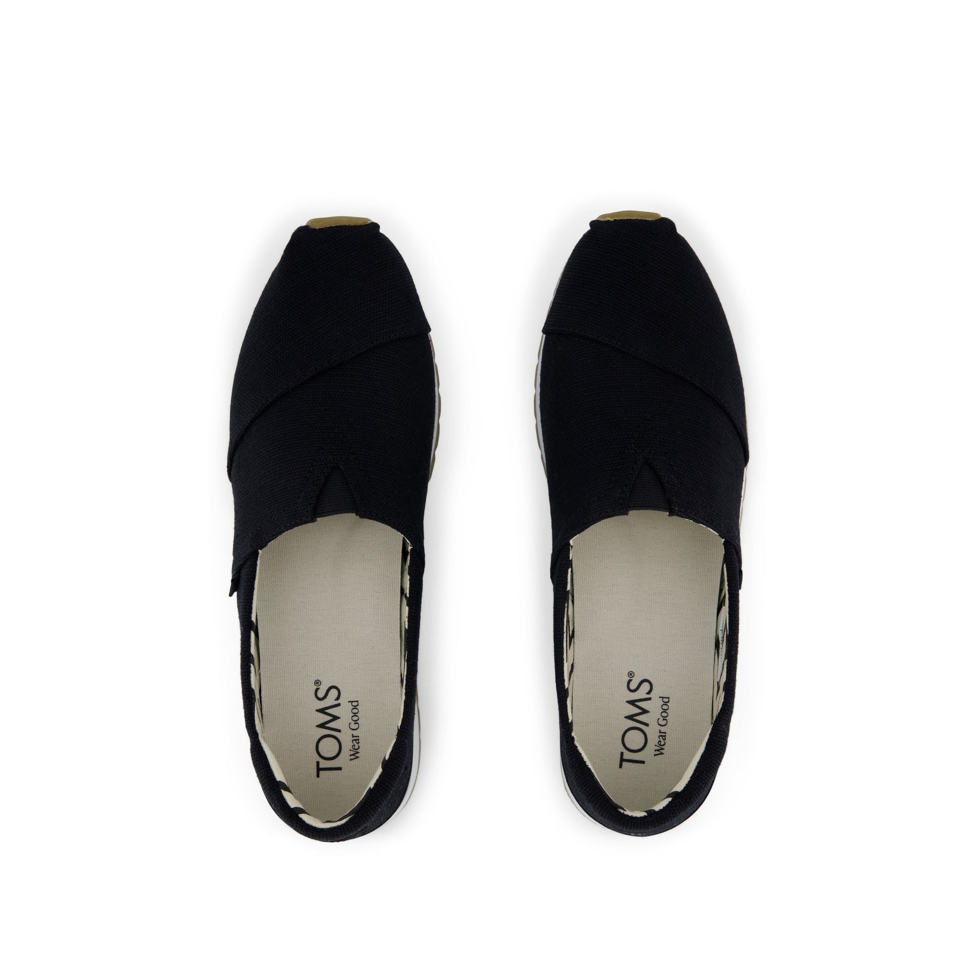Womens Resident Plus Black Heritage Canvas – TOMS.com