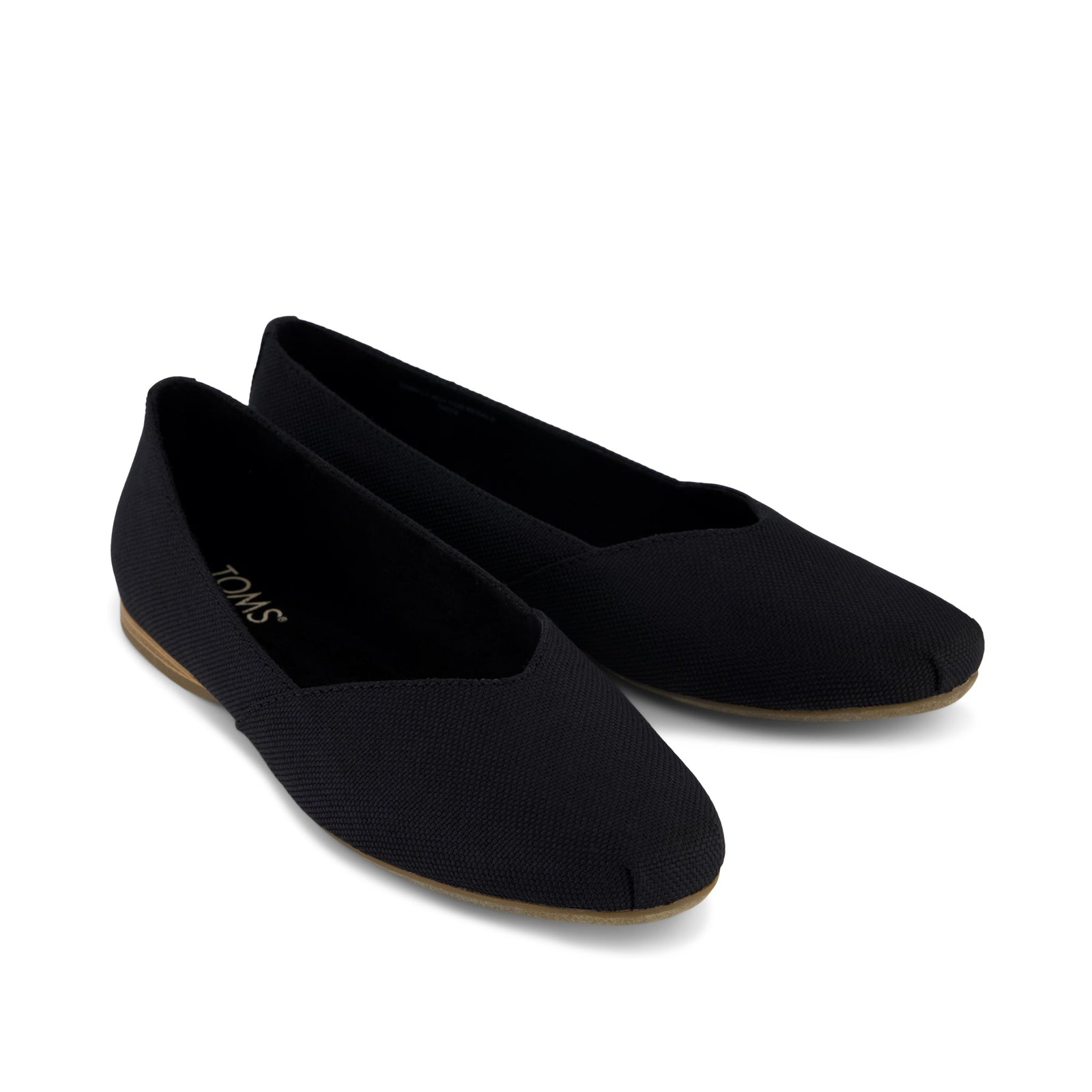 Womens Gemma Flat Black Heavy Canvas – TOMS.com