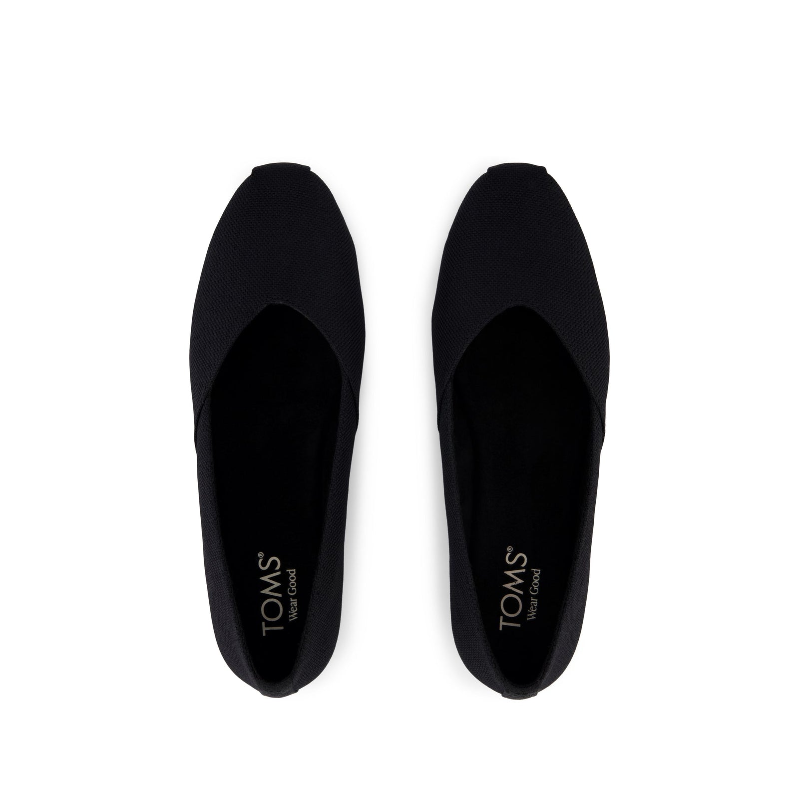 Womens Gemma Flat Black Heavy Canvas – TOMS.com