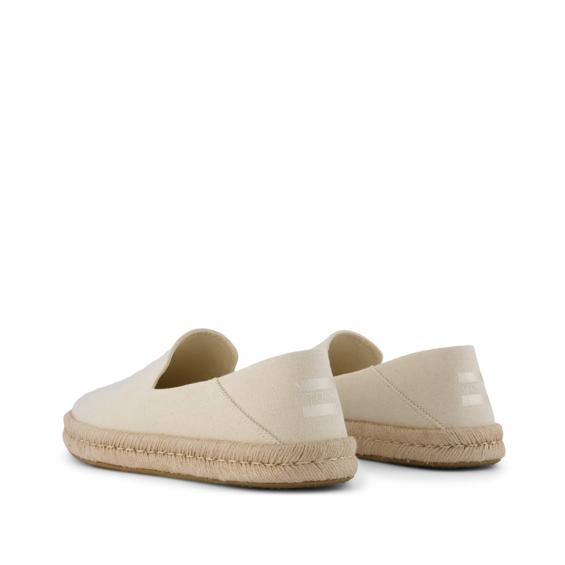Mens Santiago Loafer Natural Recycled Cotton Canvas – TOMS.com