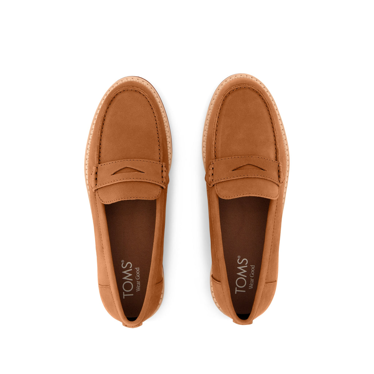 Womens Marie Loafer Brown Sugar Leather – TOMS.com