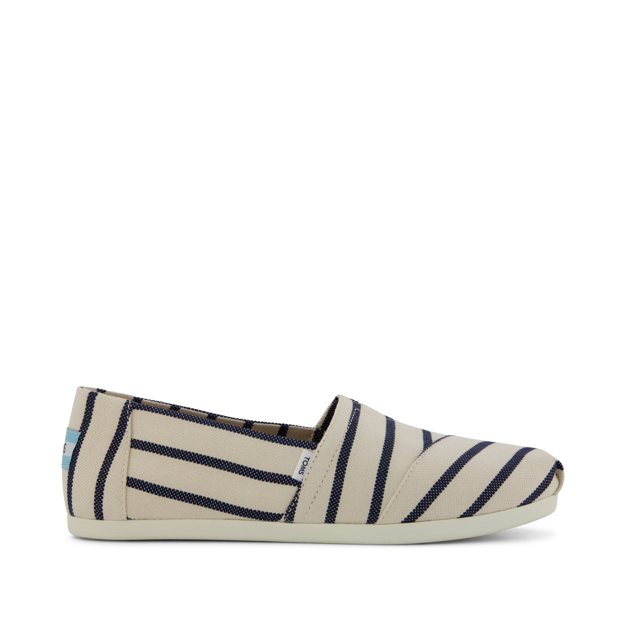 Womens Alpargata Classic Navy Riviera Stripe – TOMS.com